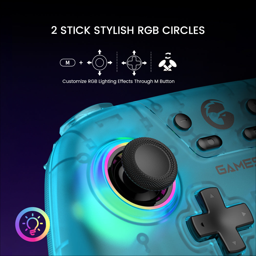 GameSir Nova HD Rumble Kablosuz Gamepad - Hall Effect JoySticks - RGB ...
