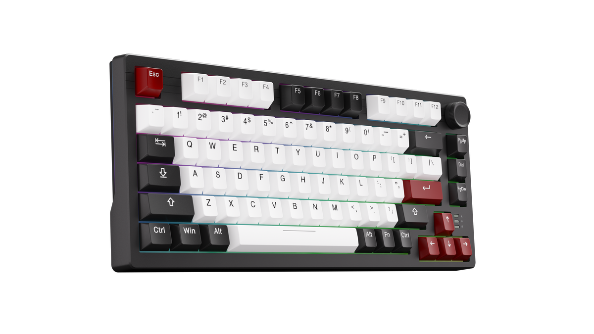 DAREU EK75 Pro Beyaz/Siyah - Kablosuz Mekanik Oyuncu Klavyesi - RGB ...